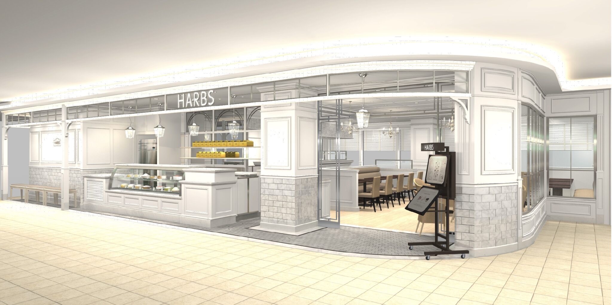 ニュウマン高輪オープン告知 | HARBS（ハーブス）